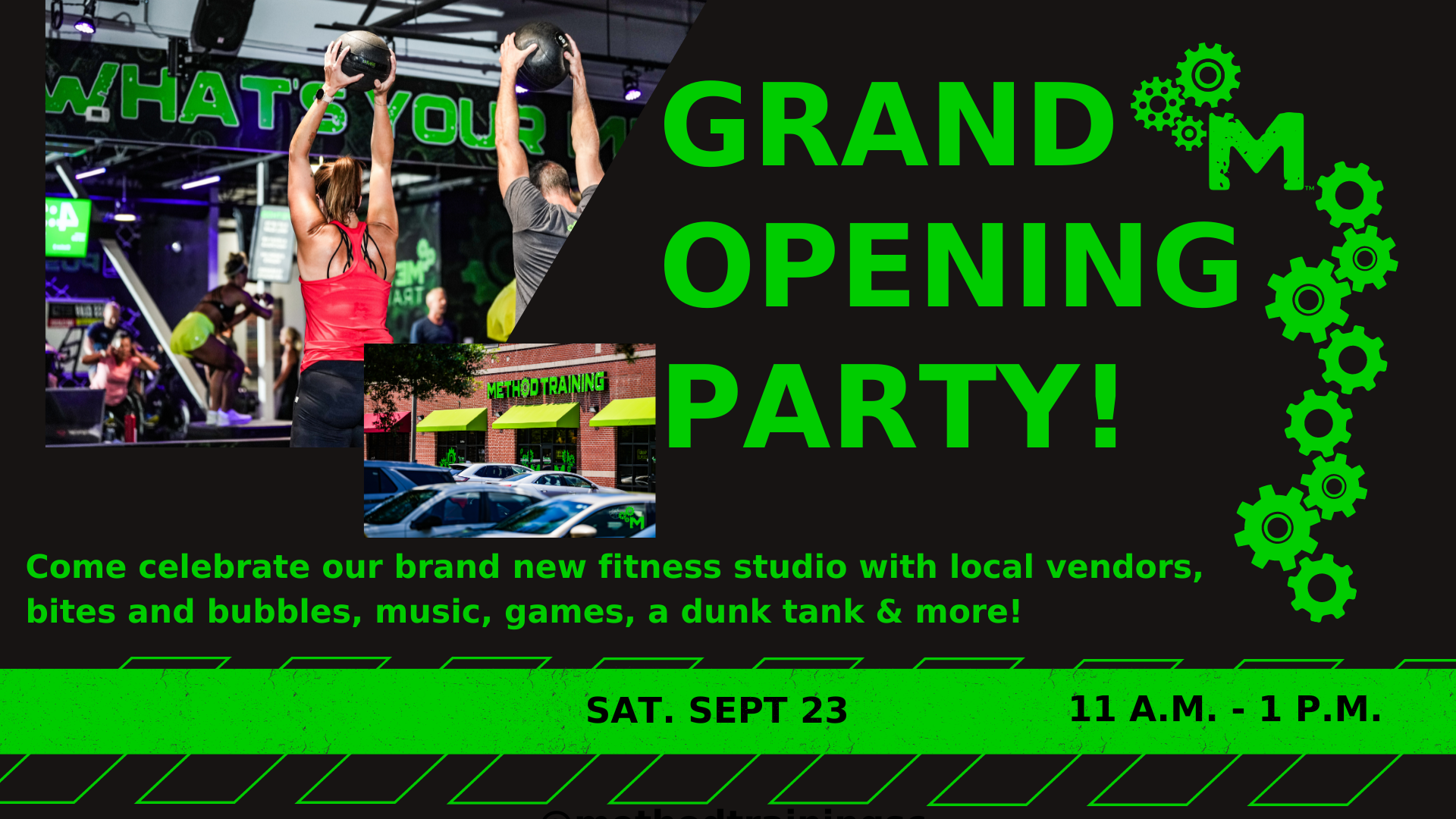 Method Training Grand Opening Party | Charleston Guru