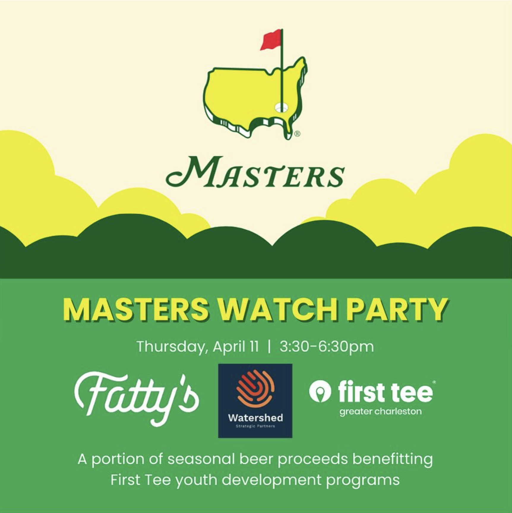 The First Tee Masters Watch Party | Charleston Guru