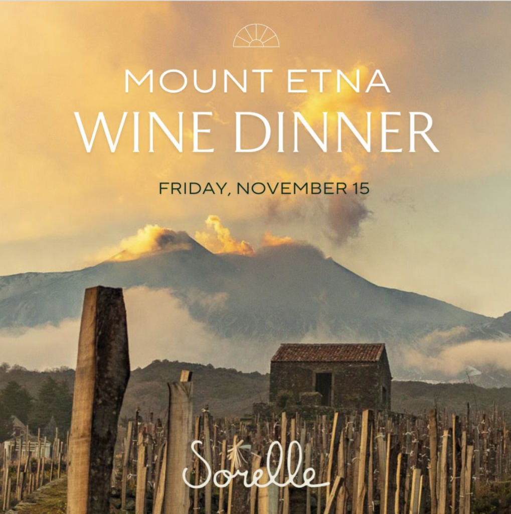 Mount Etna Wine Dinner | Charleston Guru